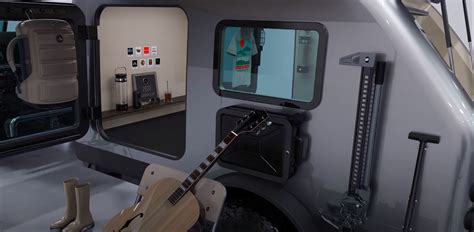 alpha motors creates the perfect off grid basecamp with camp but there