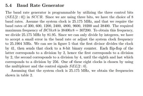 Solved Write The Clock Divider Code In Vhdl Of The Baude