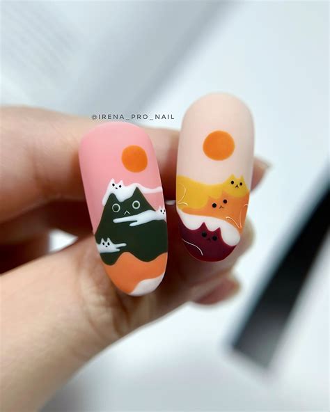 Purr Fectly Fierce Cat Nail Art Inspo For Your Inner Feline Dream