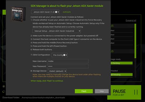 Unable To Flash The Agx Xavier Industrial With The Carrier Board Jetson Agx Xavier Nvidia