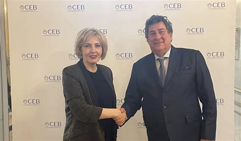 ეკა სეფაშვილი ევროპის საბჭოს განვითარების ბანკის მმართველსა და ბანკის აღმასრულებელ დირექტორს შეხვდა