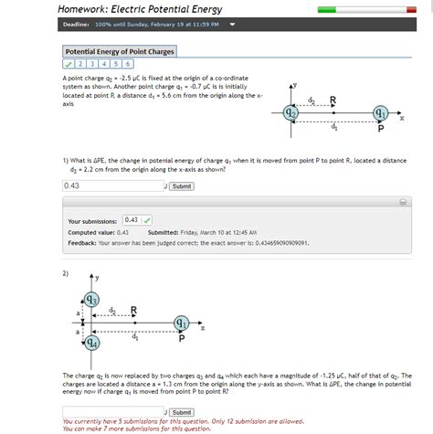 Solved A point charge q μC is fixed at the origin of a Chegg