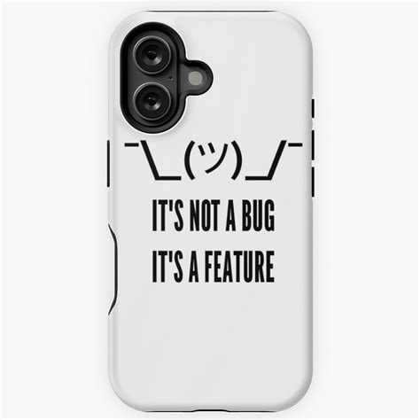 it s not a bug it s a feature developer design black sticker for