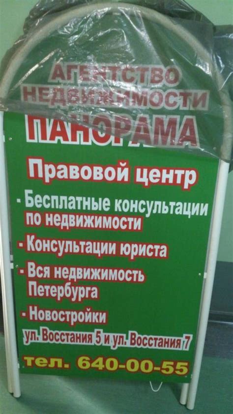 Размеры штендера - ADV-F1