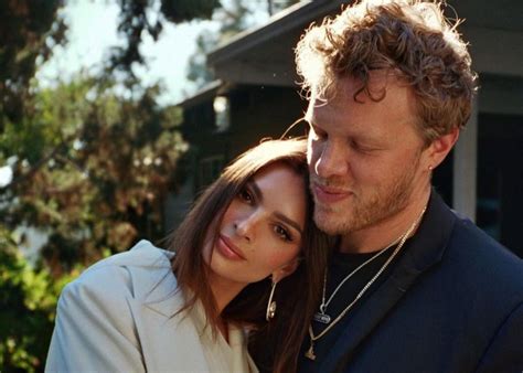 Emily Ratajkowski Wishes Husband Sebastian Bear Mcclard A Happy