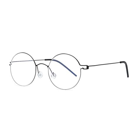 Round Eyeglass Frames Titanium
