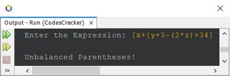 Java Program To Check Balanced Parentheses