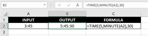 Excel MINUTE Function How To Use