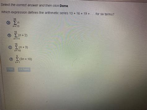 Solved Select The Correct Answer And Then Click Done Which Chegg