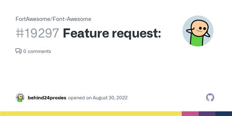 feature request · issue 19297 · fortawesome font awesome · github