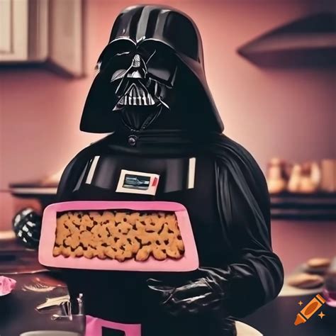 Funny Image Of Darth Vader Baking Cookies On Craiyon