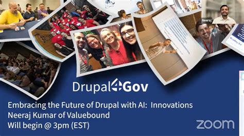 Neeraj Kumar On Linkedin Drupal4gov Ainnovation Drupalai Drupal