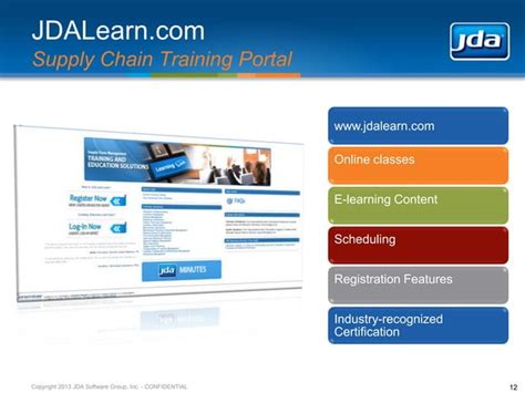 Introduction To Jda Software Education Services Pptx