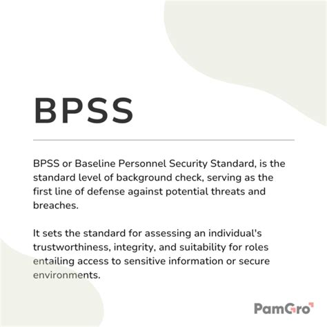 Everything You Need To Know About Bpss Clearance