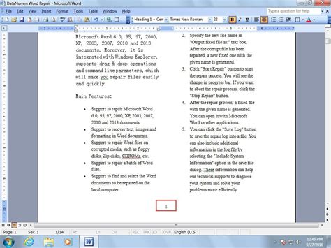 How To Add Number To Each Column In A Multi Column Word Document