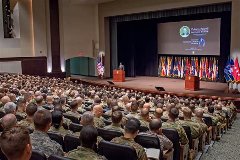 austin presents annual colin powell lecture for cgsc article the