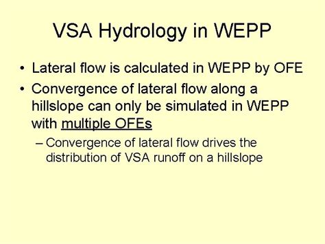 modeling variable source area hydrology with wepp winter