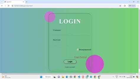 Html Css Webdevelopment Authentication Securegate Nivetha