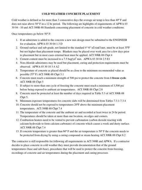 Tablas Aci 306r Download Free Pdf Concrete Physical Chemistry
