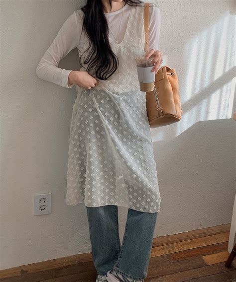 쇼퍼랜드 플라워 레이어드 봄 봄 신상 얼리버드 세일 스프링 레이어드 플라워 롱 쉬폰 원피스