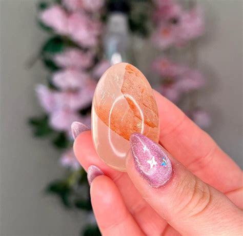 Natural Hematoid Quartz Egg Etsy