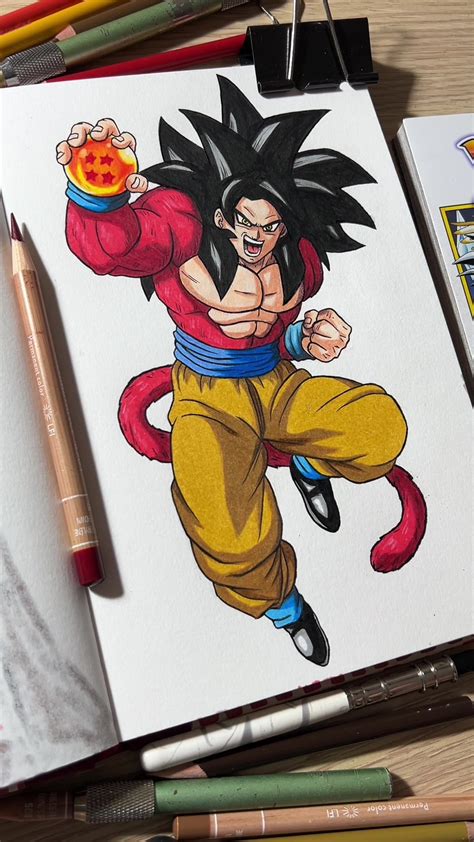 How To Draw Chibi Goku Ssj4