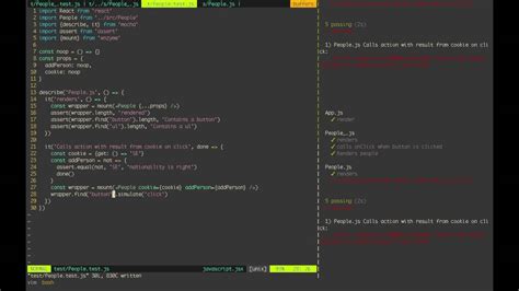 Javascript Tdd A Reactredux Component With Enzyme And Jsdom 02 Youtube