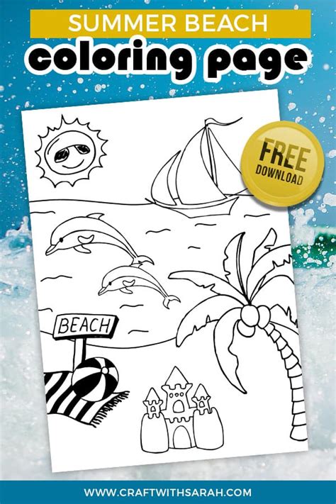 Hot Weather Coloring Pages
