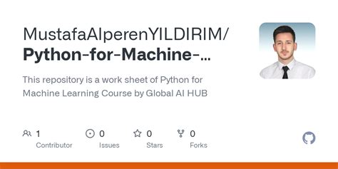 GitHub MustafaAlperenYILDIRIM Python For Machine Learning Course This Repository Is A Work