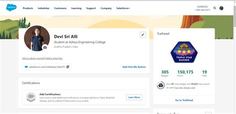 Devi Sri Alli On Linkedin Triplestar Ranger Salesforce Technologies