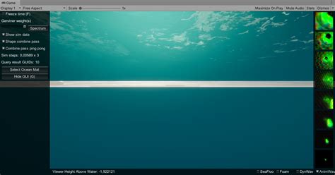 HDRP Gap Between Waves And Underwater Area Issue Wave Harmonic Crest GitHub