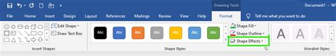 Insert shapes in word Word и Excel помощь в работе с программами