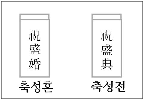 결혼식 축의금 봉투 쓰는법 1분요약