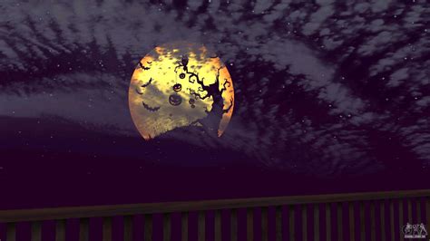 Spooky Halloween Moon Para Gta San Andreas