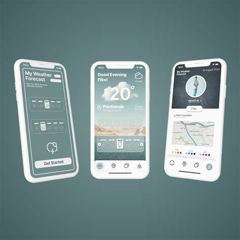 My Weather Ui Design By Fikri On Dribbble