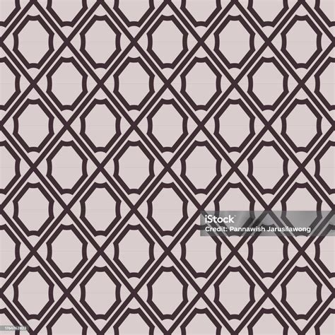 Japanese Octagon Diamond Vector Seamless Pattern Stock Illustration Download Image Now
