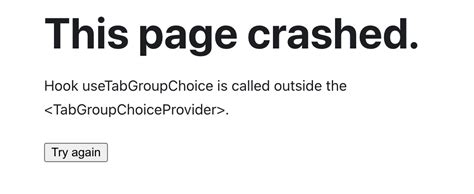 Crashing Docs Due To UseTabGroupChoice Issue PaloAltoNetworks Docusaurus Openapi Docs