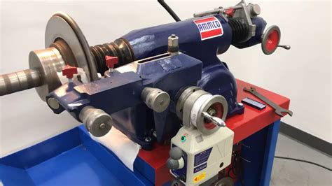 Ammco Electronic Feed 4000 Brake Lathe Time Lapse Youtube