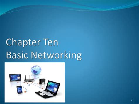 Chapter 10 Basic Networking Pdf