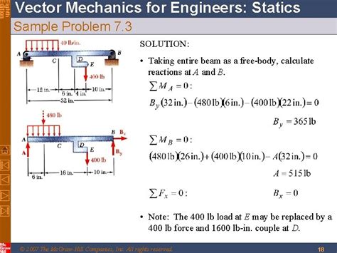 Eighth Edition CHAPTER VECTOR MECHANICS FOR ENGINEERS