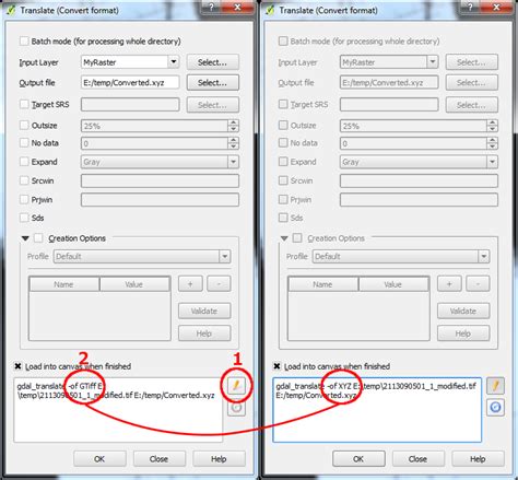 Qgis Producing Csv File From Tif File With Elevation Data Geographic Information Systems