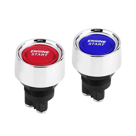 Car Engine Start Stop Switch Button 12v24v Auto Re Grandado