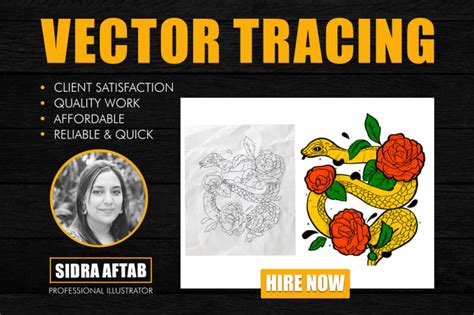 offer manual vector tracing redraw recreate your logo or image by