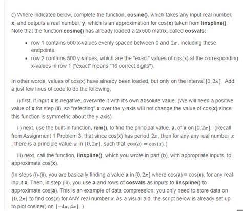 Solved In Matlab Code Must Pass These Cases Test