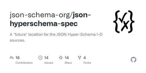 Issues · Json Schema Orgjson Hyperschema Spec · Github