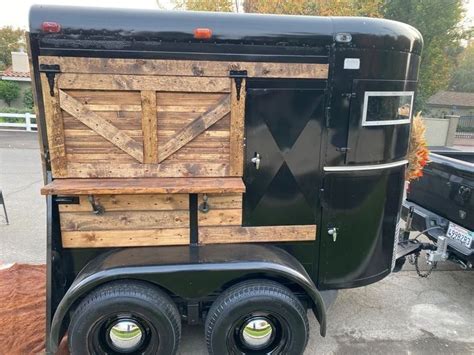 Pin By Sabel Maguire On Trailer Bar Coffee Trailer Horse Trailer