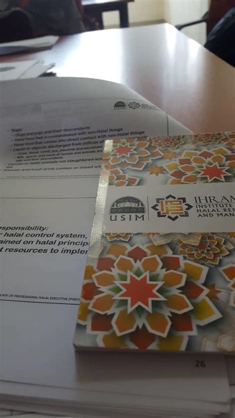 Mohamad Izzuddin On Linkedin Preparing For Assessment Of Halal
