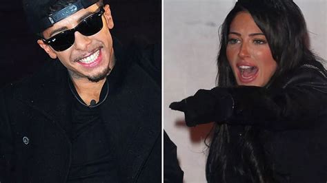 Celebrity Big Brother Tulisa And Dappy Outside The House During Final Mirror Online
