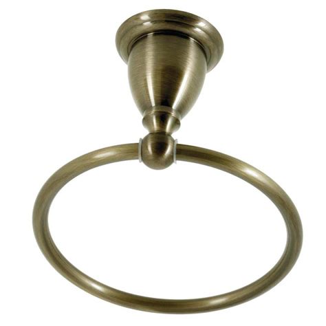 Antique Brass Towel Ring