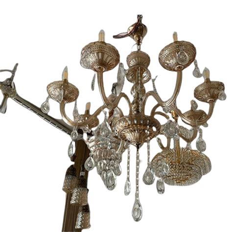 Glass 8 Light Jumar Hanging Industrial Candle Style At Rs 5500piece